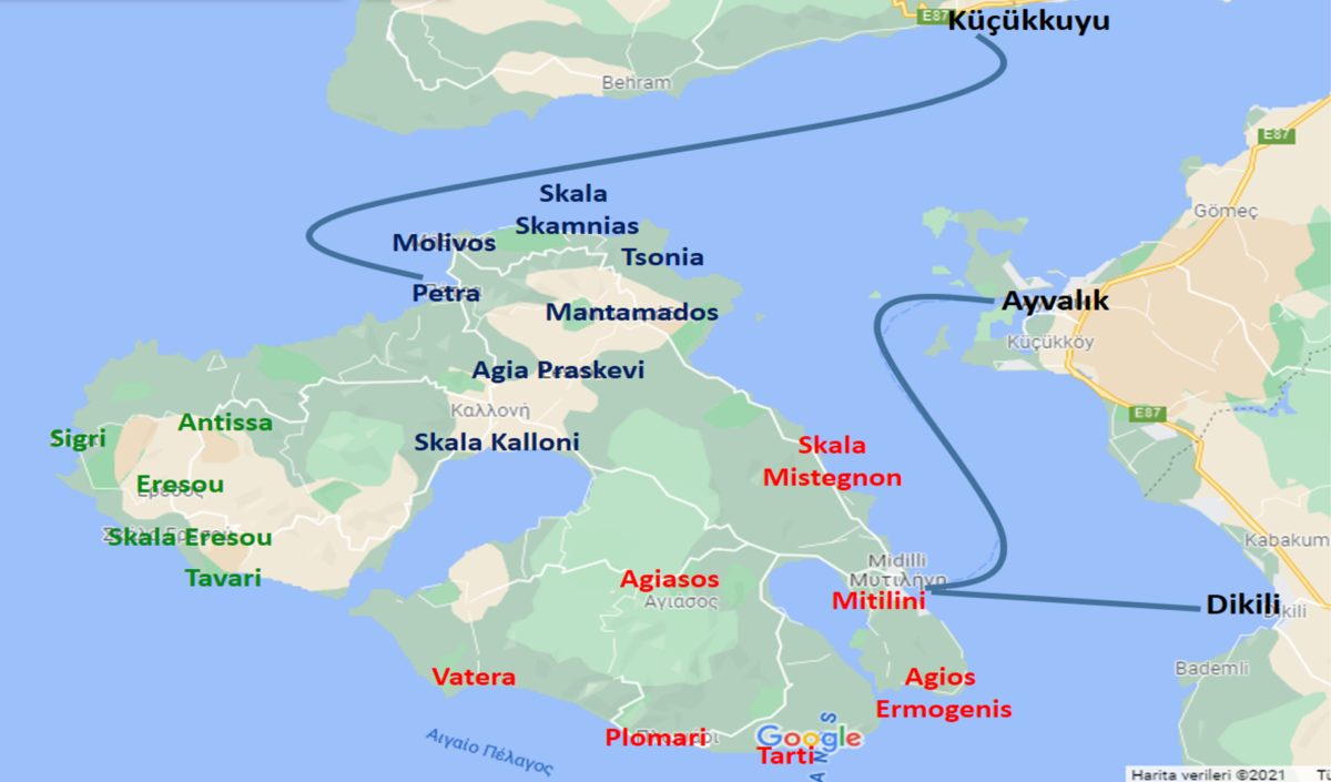 Midilli Gezilecek Yerler: Midilli Adası Gezi Rehberi ve En Güzel ...